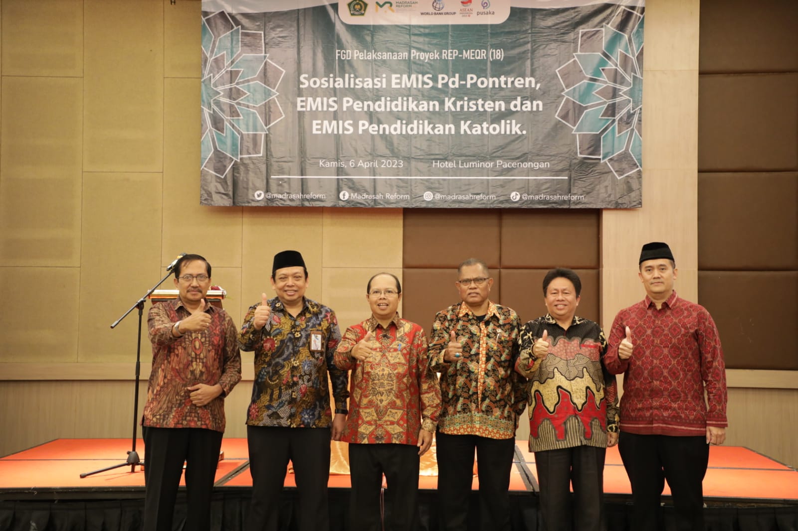 Peluncuran EMIS 4.0 Pendidikan Kristen Sebagai Aksi Transformasi ...