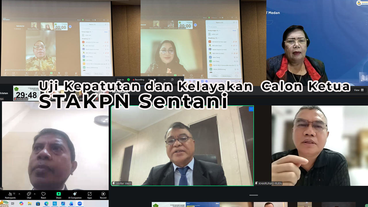 Uji Kepatutan dan Kelayakan Calon Ketua STAKPN Sentani | Ditjen Bimas ...